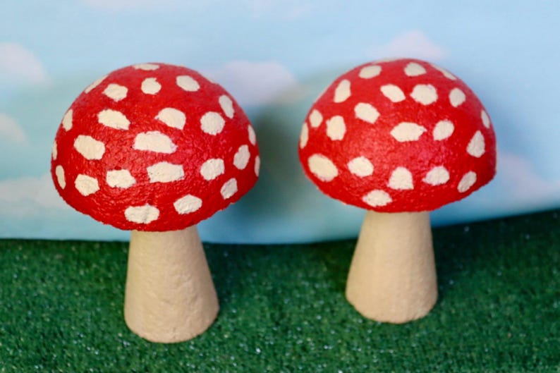 Handmade Foam Mushroom Prop: Cottagecore Party Decor, Photoshoot ...