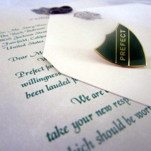 Prefect Letter With "prefect" Badge Personalized - Etsy