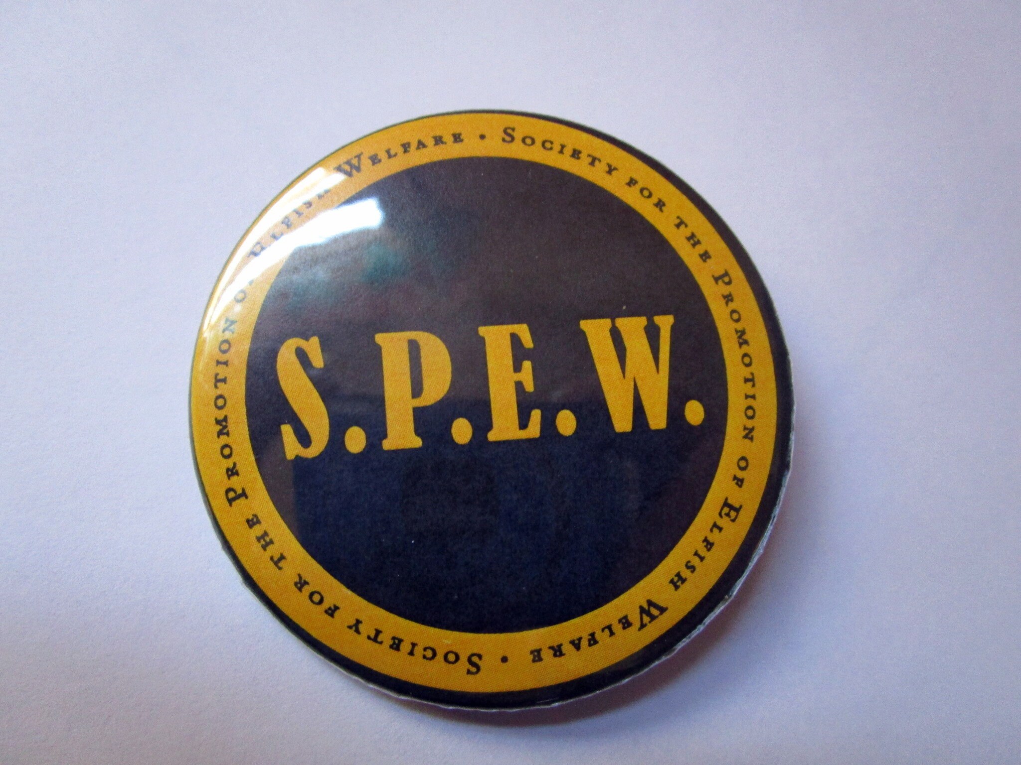SPEW Button / 2.25 Pin - Etsy UK