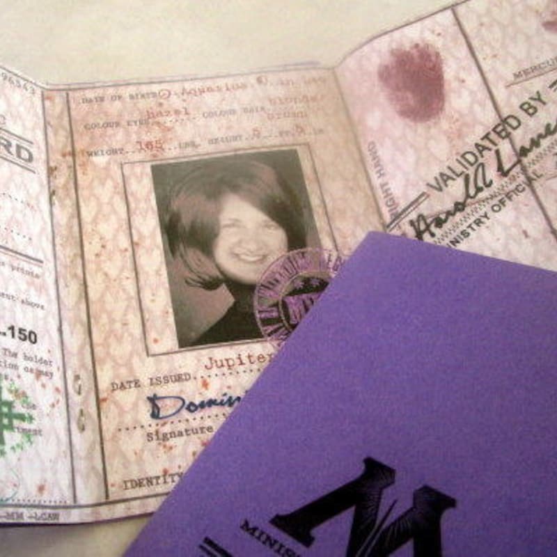 Potter Id Card - Etsy