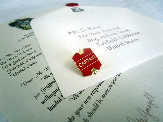 School Sports Team Letter With Captain Badge / Pin | Etsy