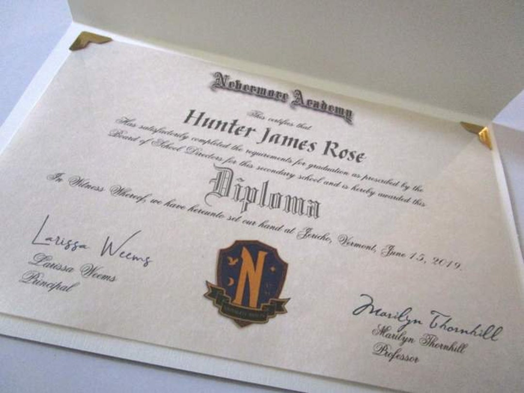 Diploma Diplomas Escolar Personalizados