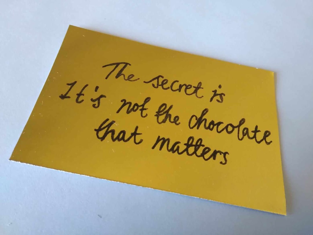 Chocolate Factory Golden Ticket Prop Replica (new) - Etsy