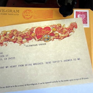 Love-gram / Valentine's Day Telegram Personalized - Etsy