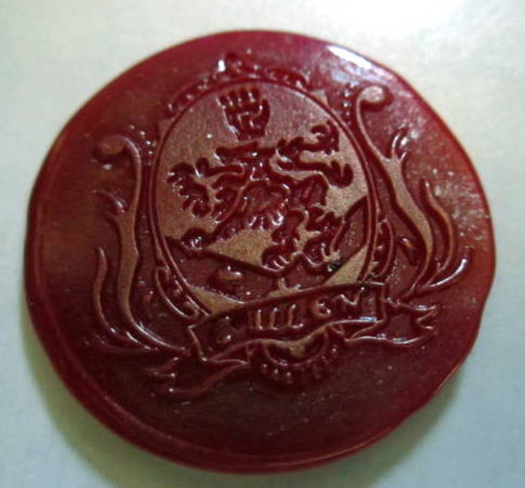 10 Deluxe Vampire Family Crest Red Wax Seals - Etsy
