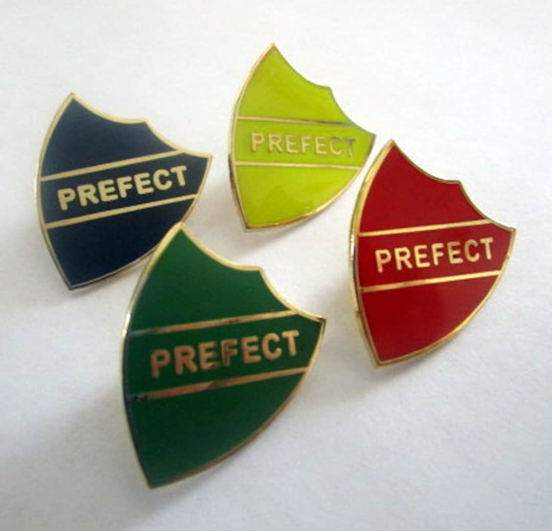 School "prefect" Badge / 1" Enamel Pin - Etsy