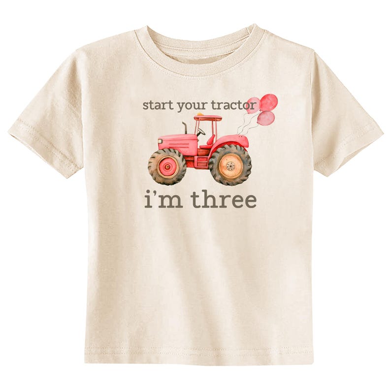 Red Tractor First Birthday Onesie® Brand - Farm Theme ( C36454 ) - Etsy