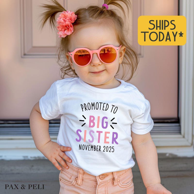 Big Sister 2026 Onesie - Etsy