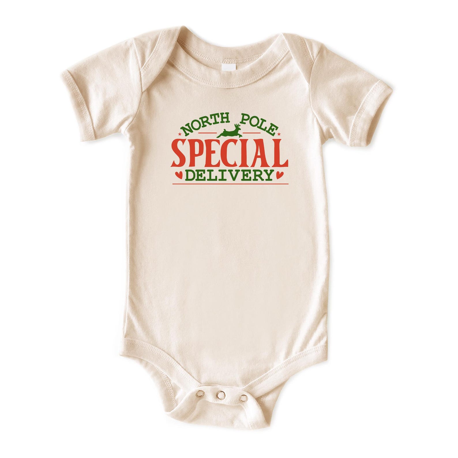 North Pole Special Delivery Onesies® Brand, Holiday Pregnancy Reveal ...