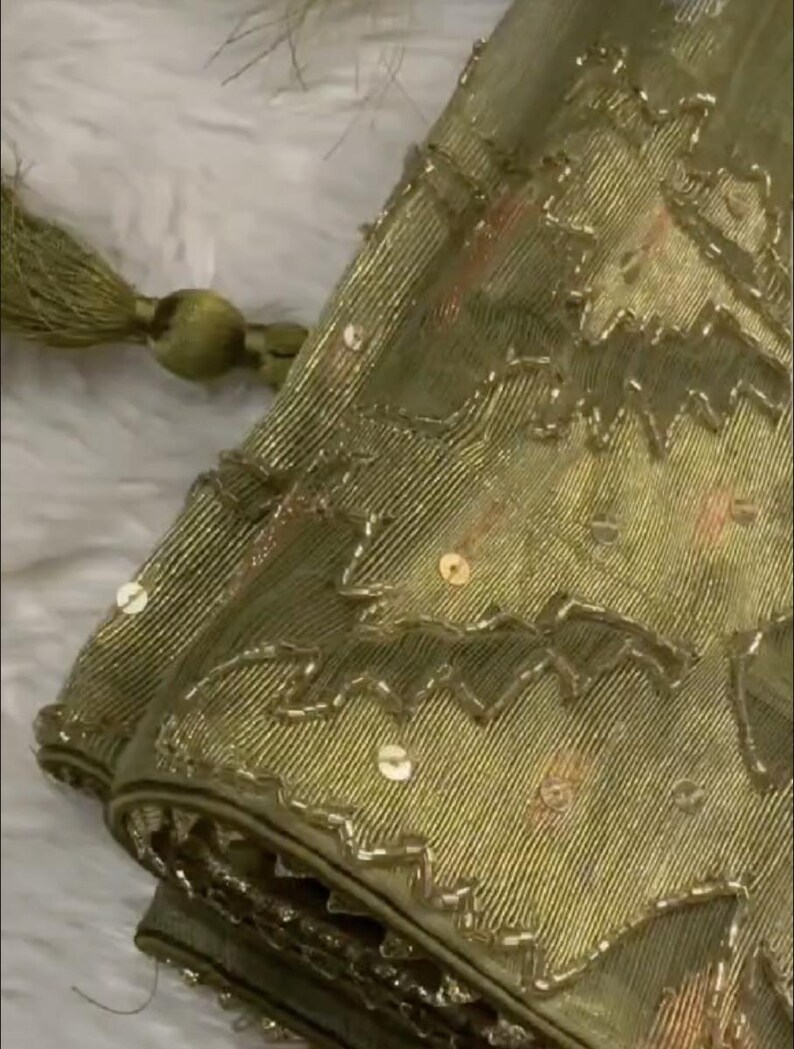 Halfsilk Dhakai Jamdani With Karchupi Work - Etsy