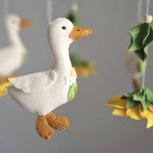 Goose Felt PDF SVG Pattern, Farm Animals Ornament DIY Plush, Bird ...