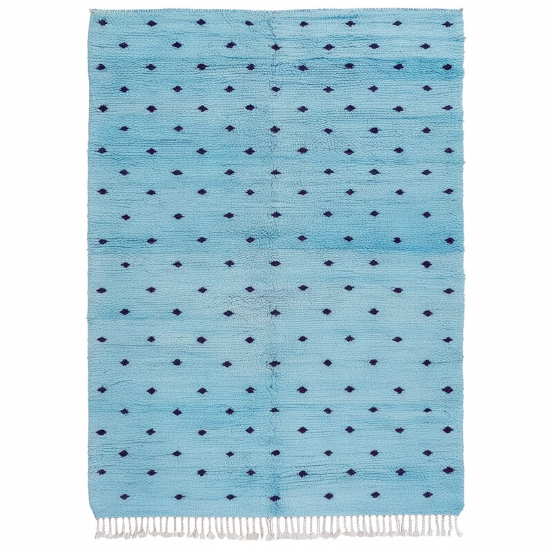 Blue Moroccan Rug - Etsy