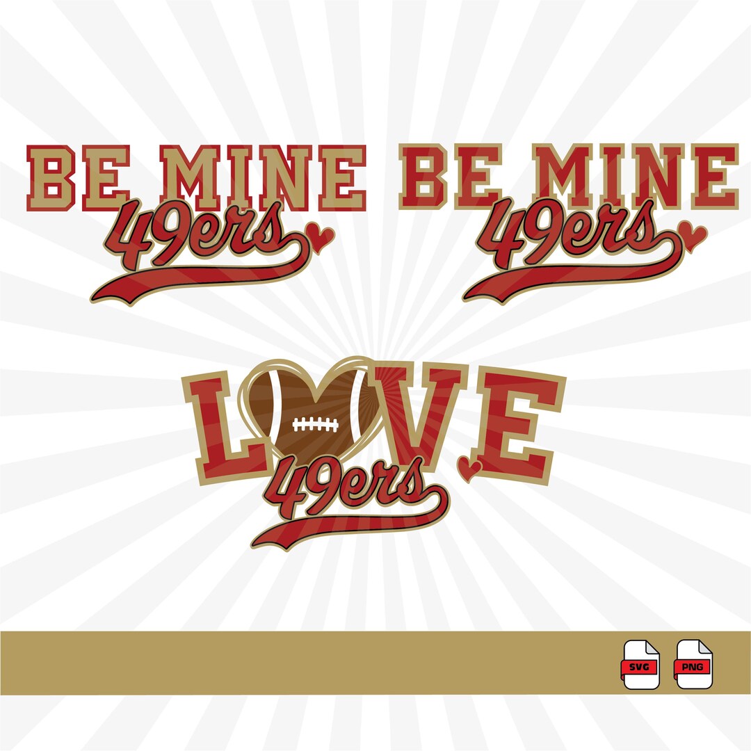 49ers - Niners SVG PNG Files - Etsy