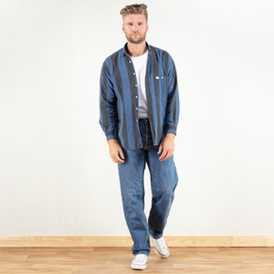 Lee Rough Riders Jeans Medium Wash Men's Faded Denim Pants 1990s Mens ...