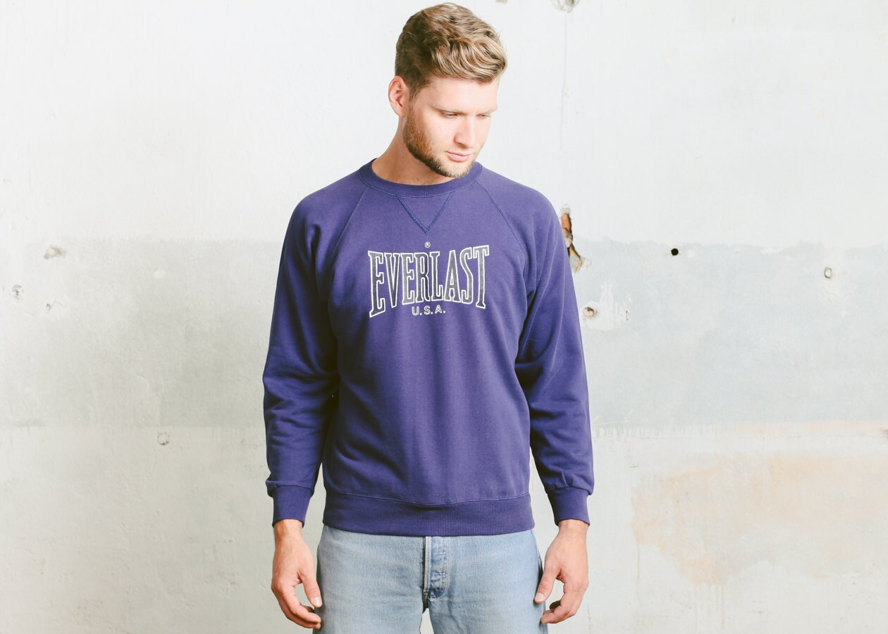 1990s Mens Sweatshirt . Vintage 90s Purple Everest Sports Sweater ...