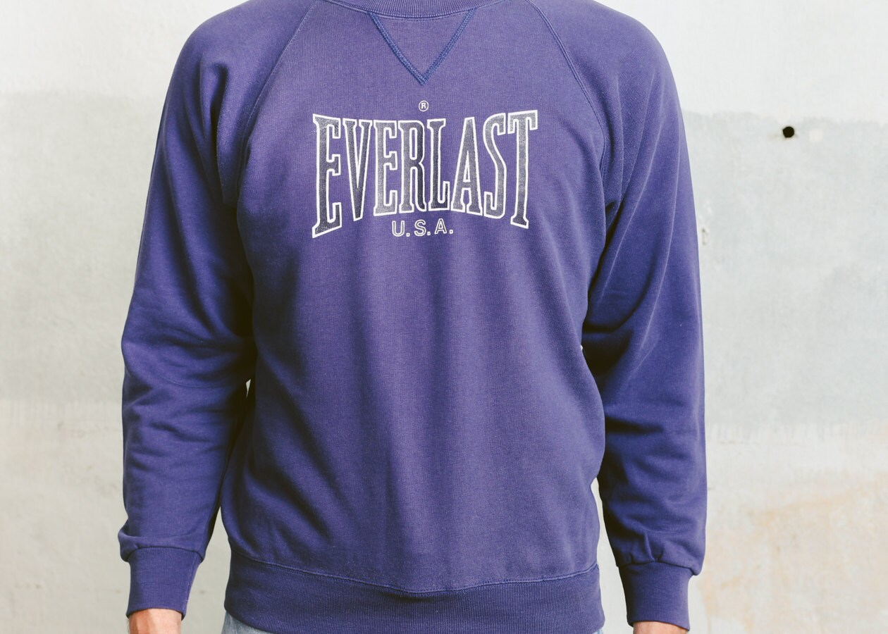 1990s Mens Sweatshirt . Vintage 90s Purple Everest Sports Sweater ...