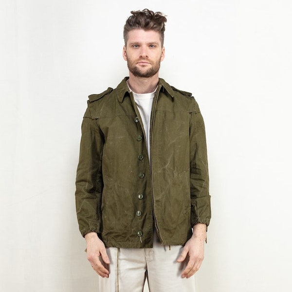Green Army Jacket - Etsy
