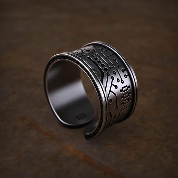 Circuit Board Ring - Etsy