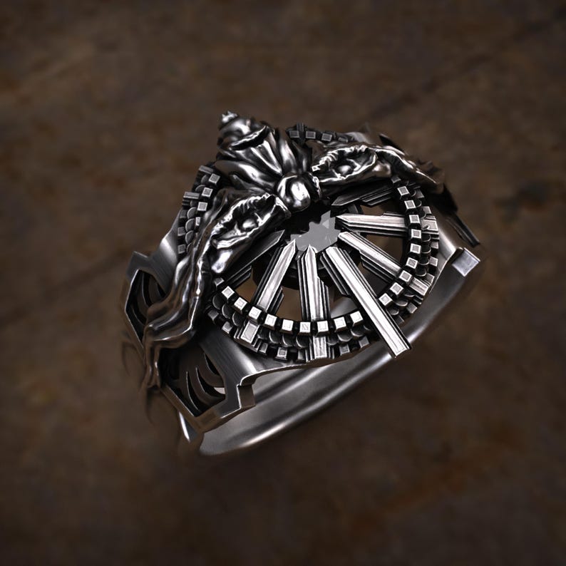 Handmade Ring of Lucii Final Fantasy Jewelry, Regis Lucis Caelum ...