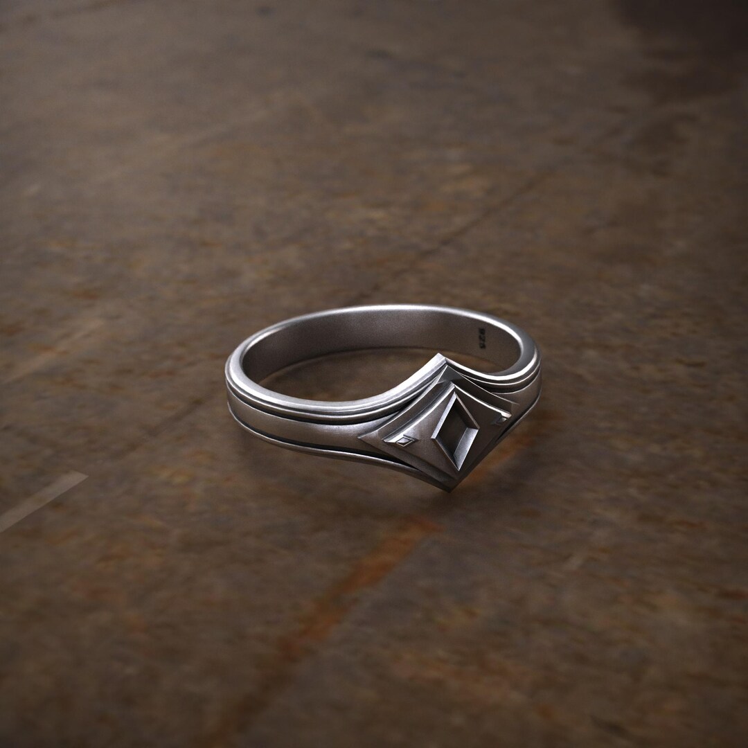 925 Sterling Silver Ring, Handmade Fantasy Craftsmanship, Unique ...