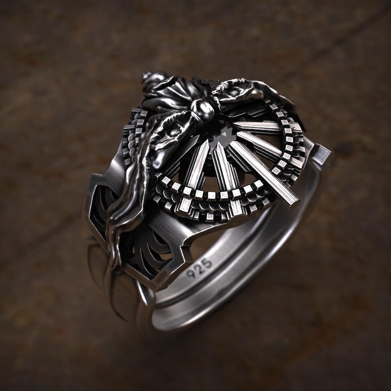 Handmade Ring of Lucii Final Fantasy Jewelry, Regis Lucis Caelum ...