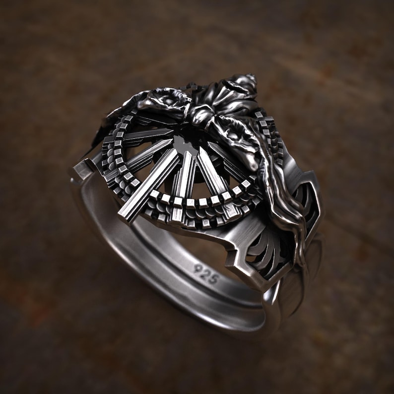 Handmade Ring of Lucii Final Fantasy Jewelry, Regis Lucis Caelum ...