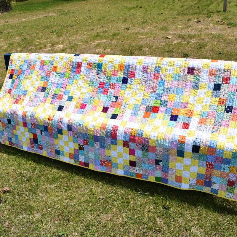 Irish Chain Quilt - Etsy