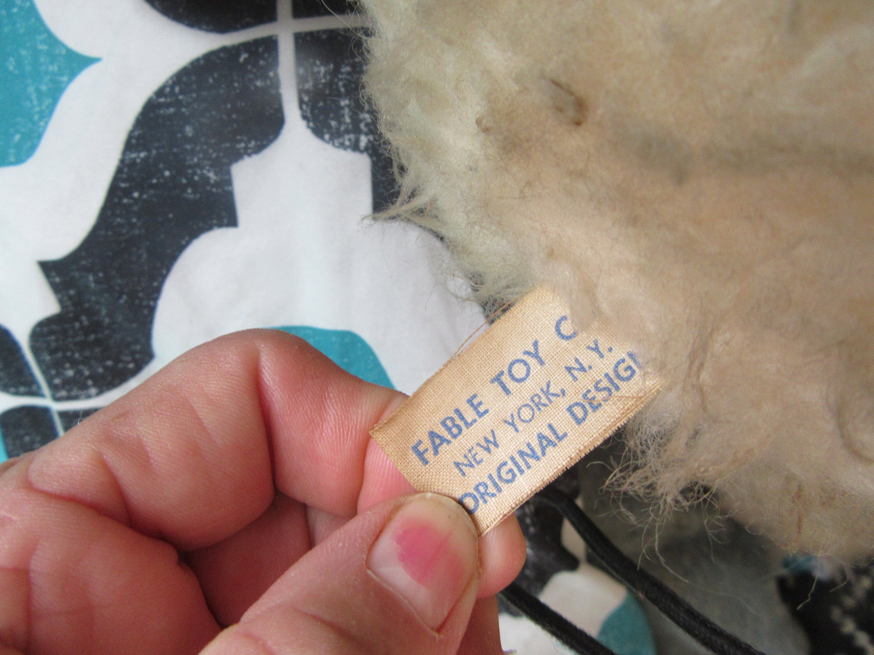 1950s FABLE TOY Company Ny Large TERRIER Plush Dog - Etsy