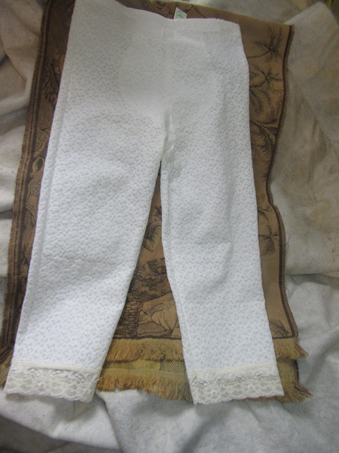 Vintage 1950 Crown Ette Capri LACE Shapewear Women's Girdle Sz 30 - Etsy