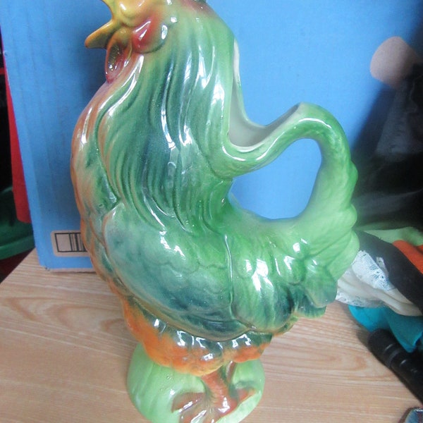 Rooster Pitcher - Etsy