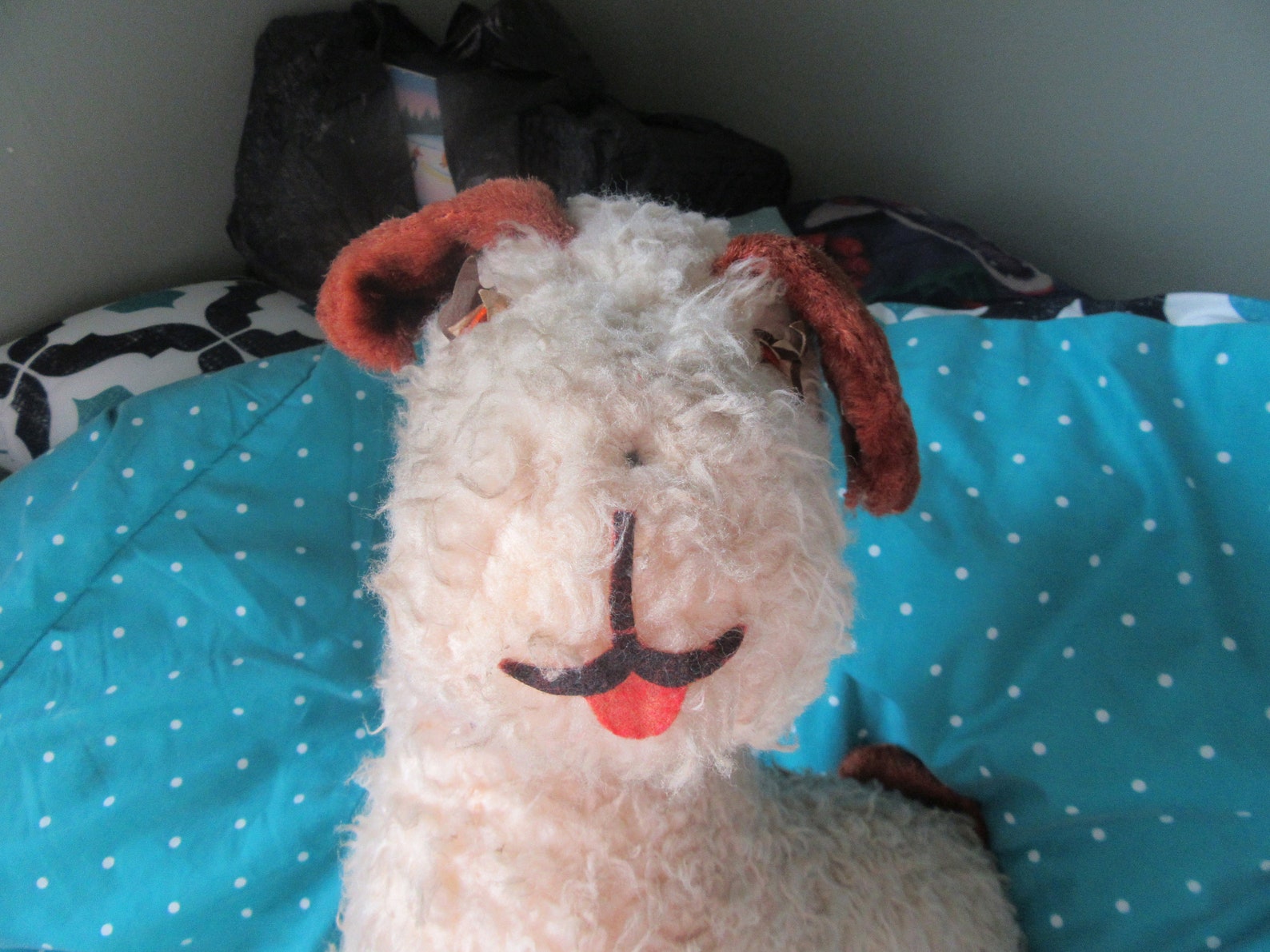 1950s FABLE TOY Company Ny Large TERRIER Plush Dog | Etsy