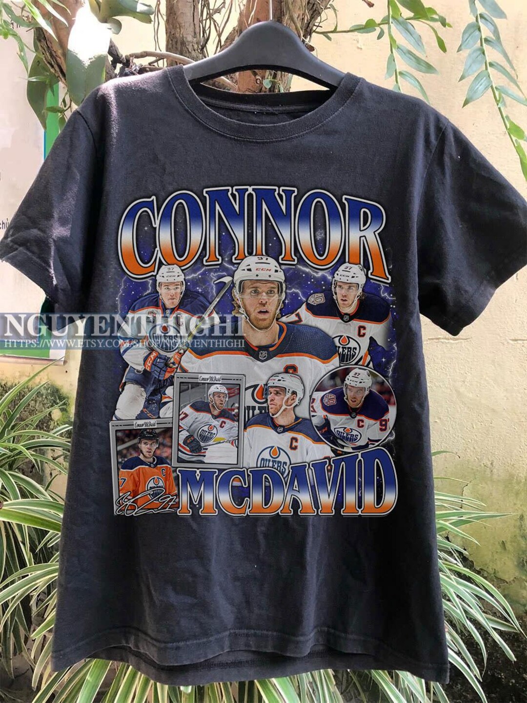 Connor Mcdavid Vintage 90s Graphic Style T-shirt, Connor Mcdavid Shirt ...