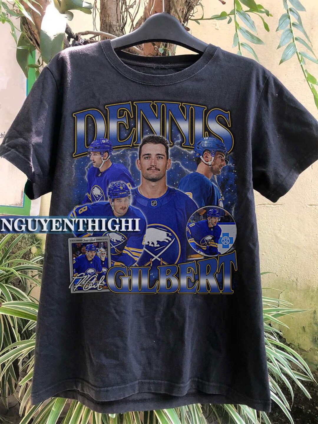 Dennis Gilbert Shirt Ice Hockey American Professional Hockey ...