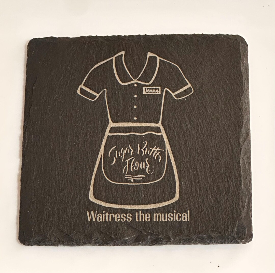 4x4" Custom Coasters From the Hit Broadway Musical "waitress" With ...
