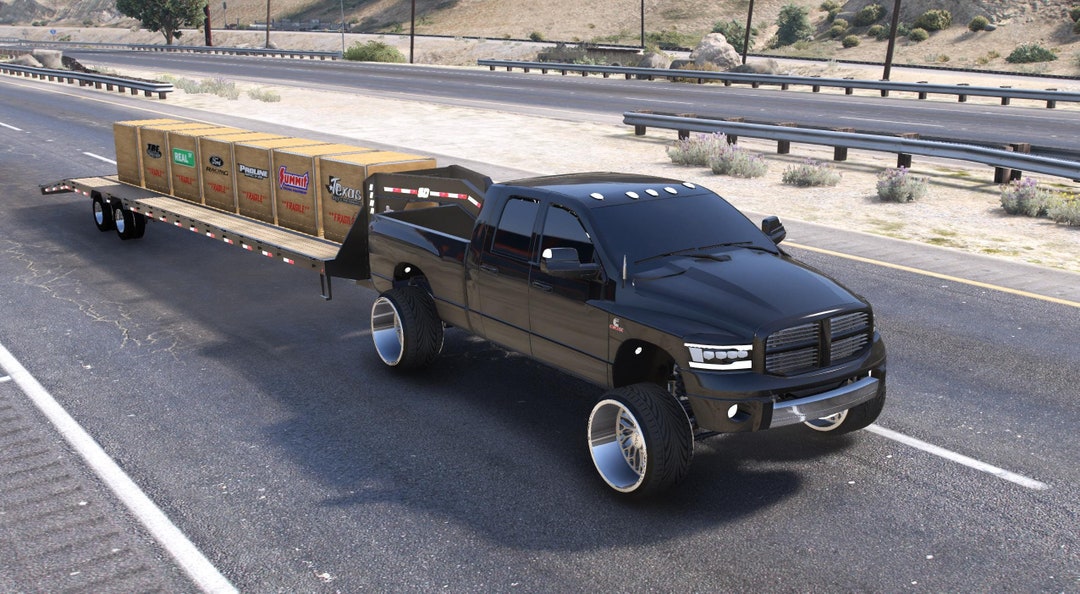 Goose Neck Trailer | Fivem | 100% Working Vehicles | Optimized | Mod ...