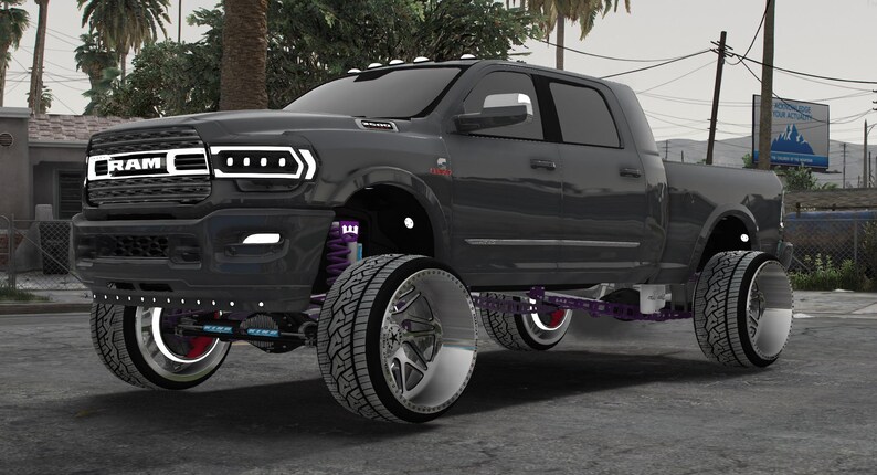 Custom Lifted 5th Gen Doge | Fivem | Optimized | Mod | High Quality ...