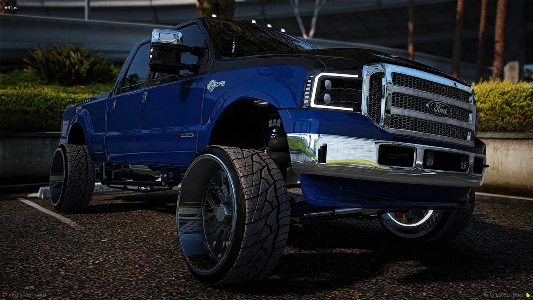 Ford F250 6.0 Power Stroke 6.0 | Fivem | Optimized | Mod | High Quality ...