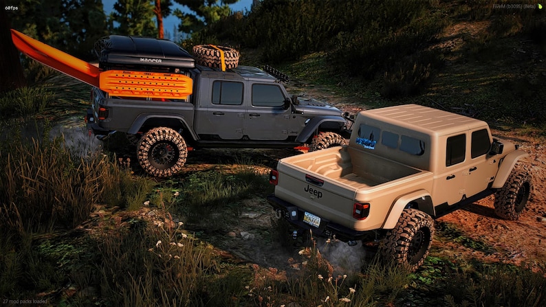 Jeep Gladiator personalizado / FiveM / Optimizado / Modificado / Alta ...
