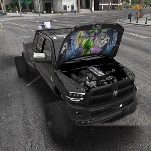 Custom Lifted 4th Gen Dually | Fivem | Optimized | Mod | High Quality ...