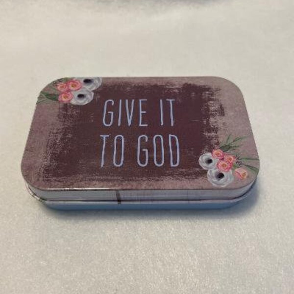 Prayer Box Tin - Etsy