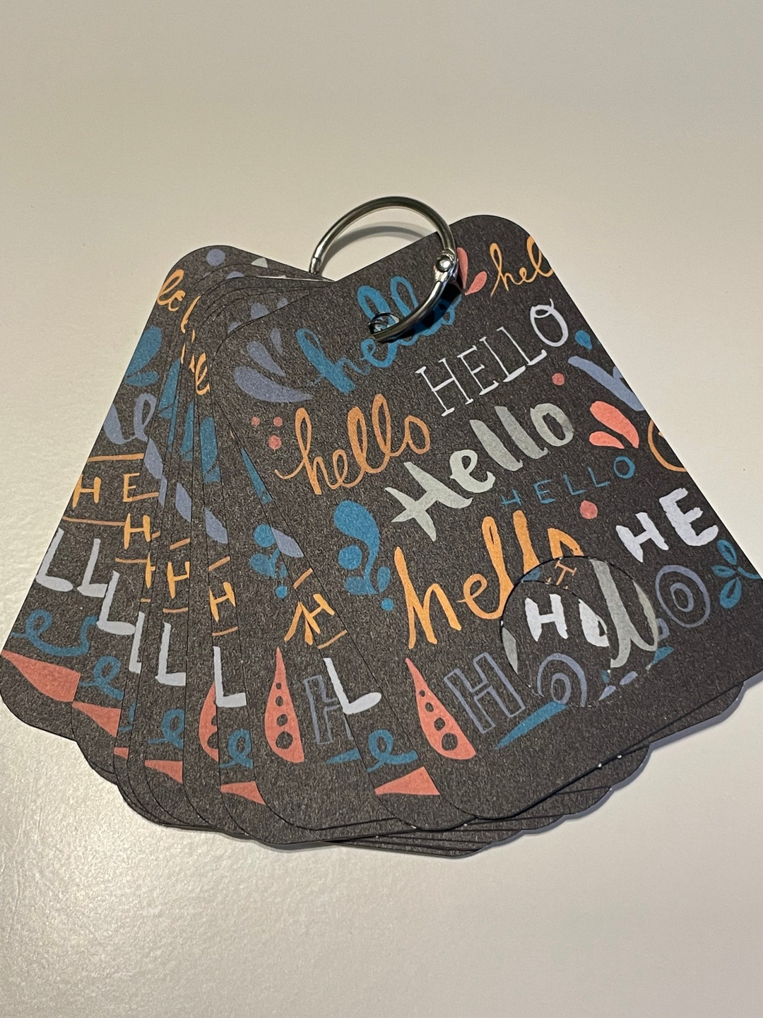 Set of 12 Hello W/ring Floss Drops Cross Stitching |cross Stitch ...