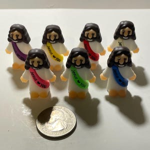 Rubber Baby Jesus | W/sash Jesus Loves You | Religious Party Favors ...