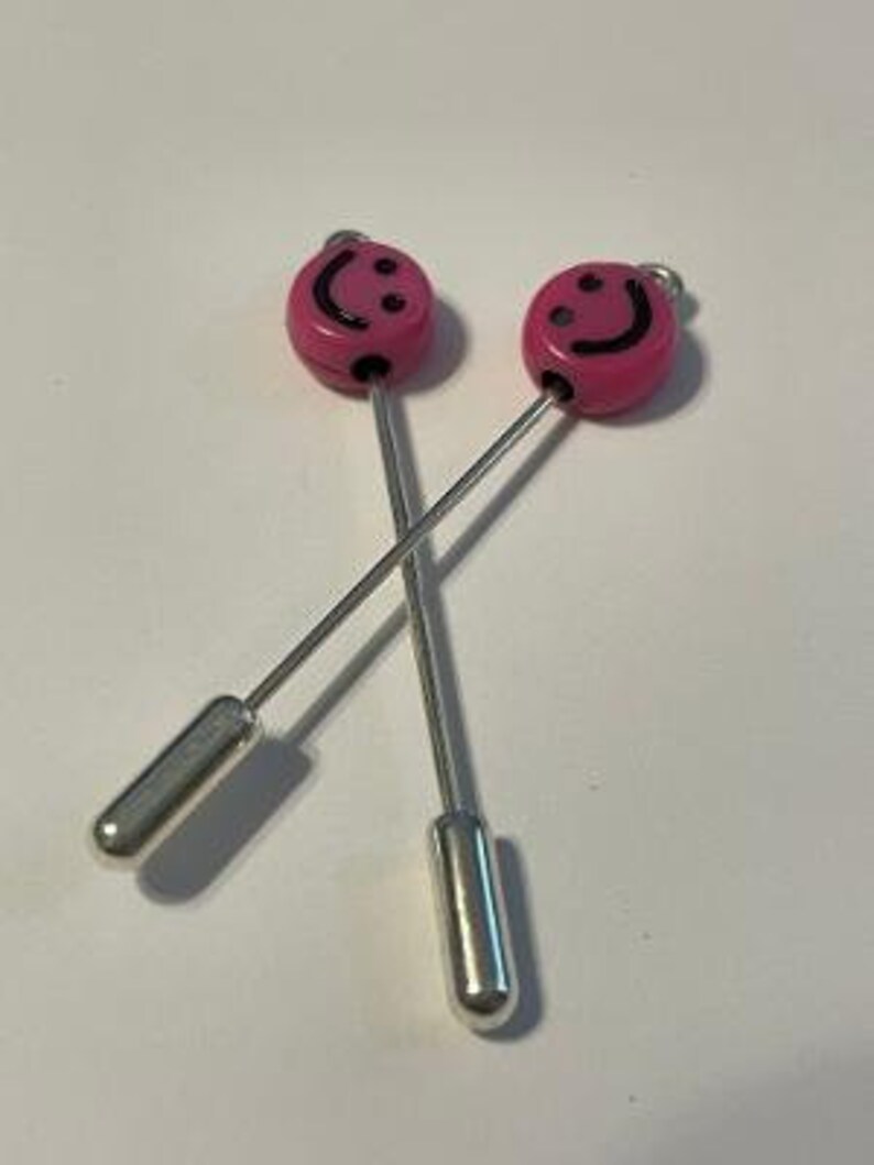 Smiley Face Counting Pins | Knitting, Cross Stitch (set of 2) - Etsy