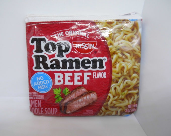 Ramen Noodle Zipper Pouch - Etsy Canada
