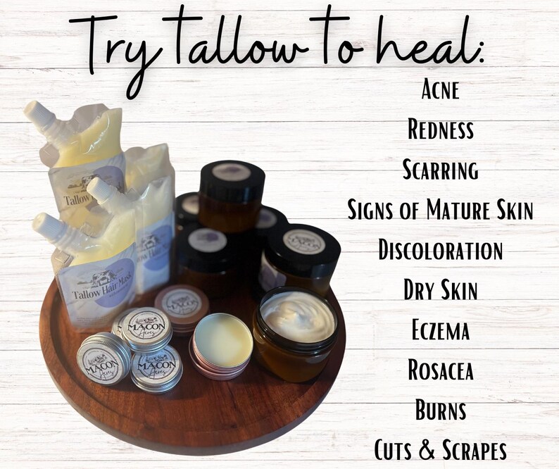 Tallow Salve, Salve Balm for Dry Hands, Working Hands Tallow Salve Tin ...