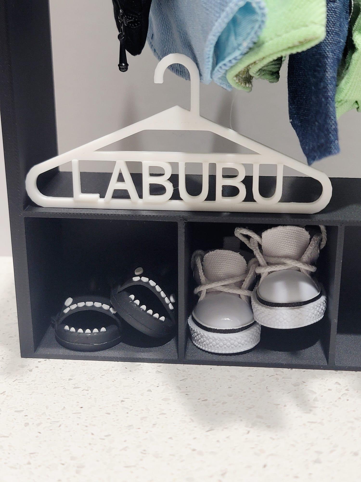 Wardrobe Closet for Labubu Doll With Hangers - Etsy