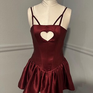 Custom Made to Order Heart Cutout Corset Top - Etsy