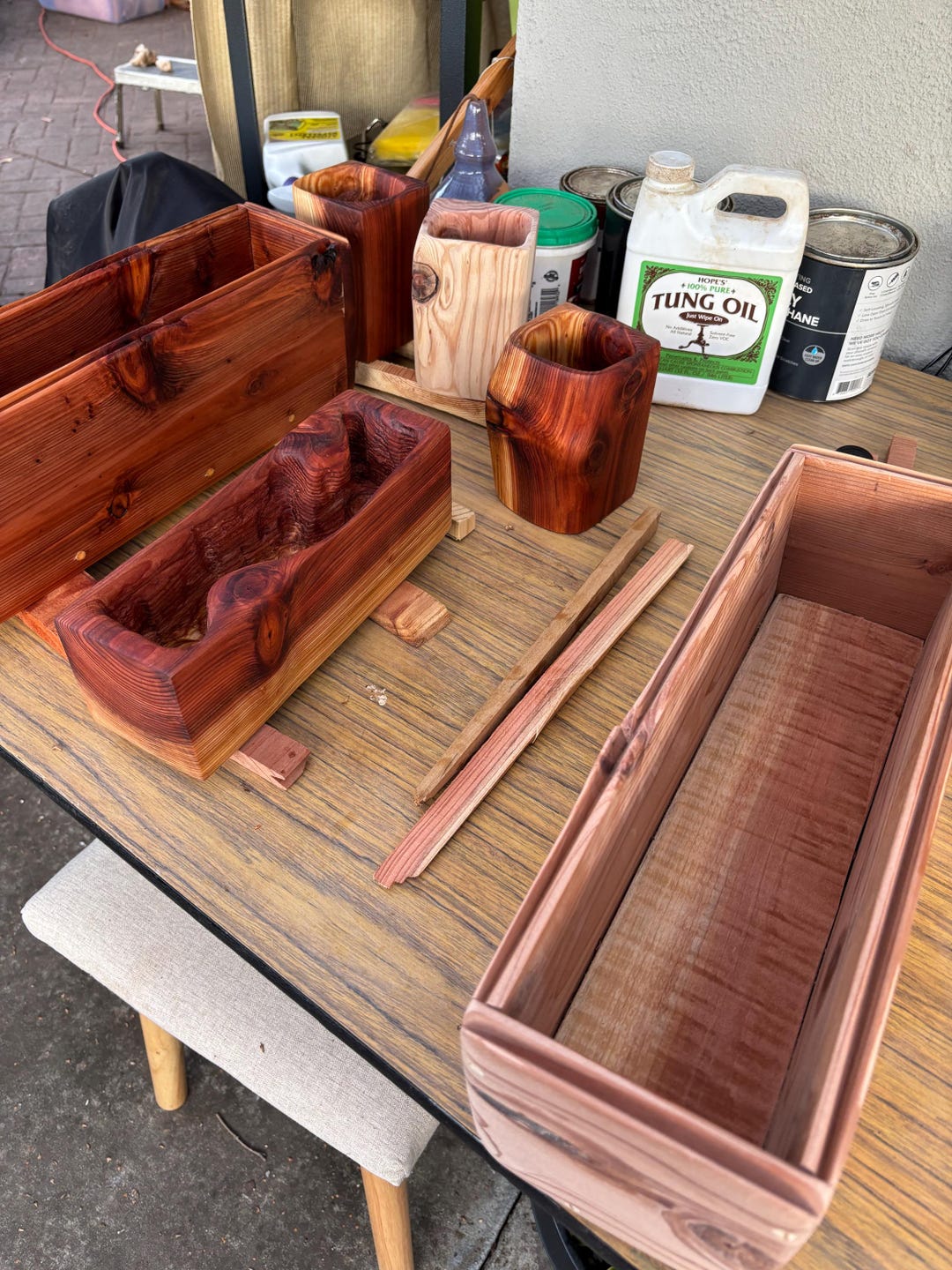 Wooden Planters, Custom Wood Boxes - Etsy