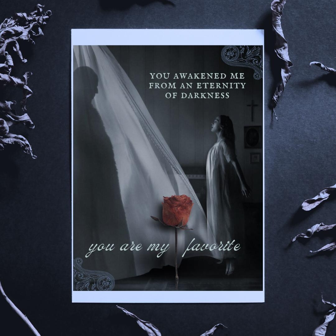 Nosferatu Birthday Card - You Awakened Me From an Eternity of Darkness ...