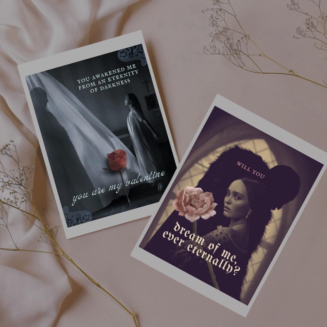 3 Nosferatu Valentines Day Cards Bundle - Etsy